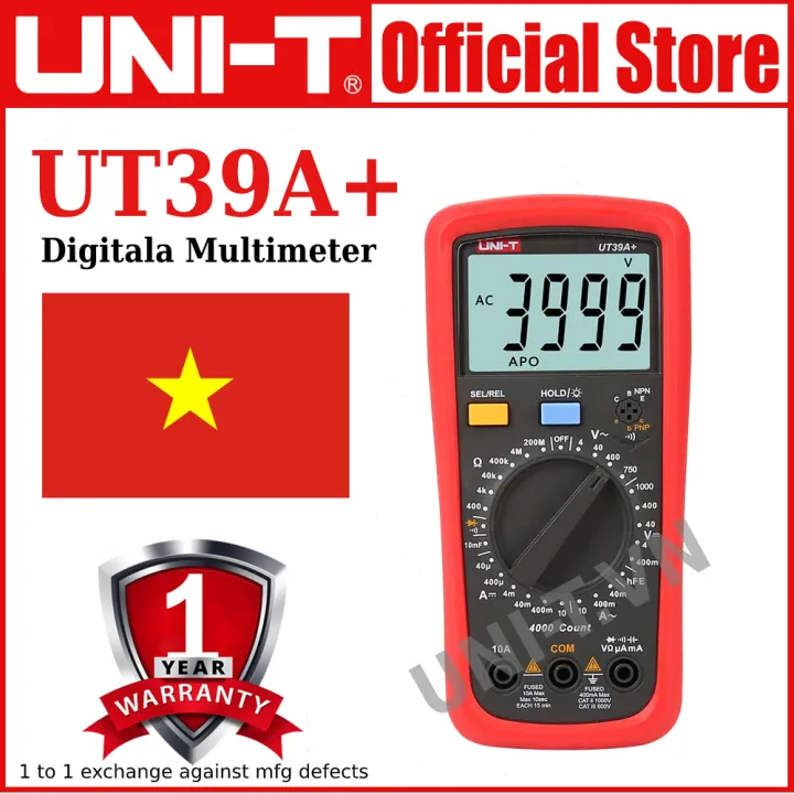 UNI-T UT39C+ UT39A+ Digital Multimeter | Lazada.vn