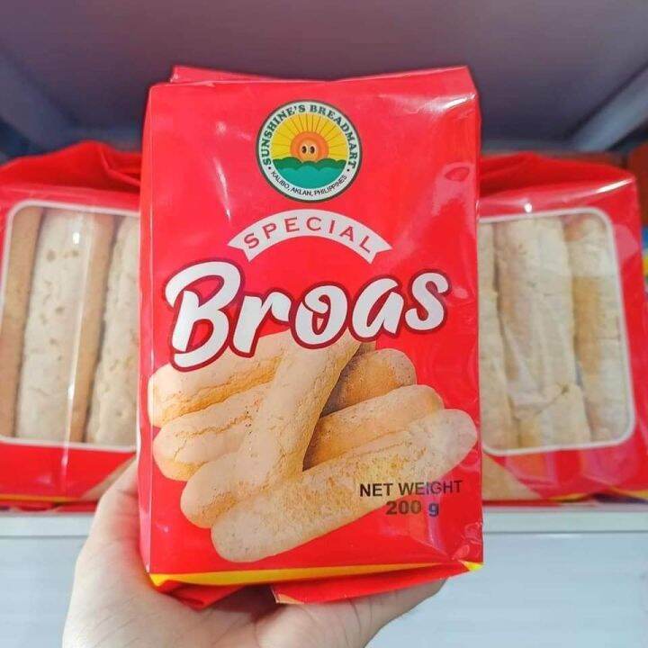 Sunshines Breadmart SPECIAL BROAS 200GRAMS from kalibo aklan philippines | Lazada PH