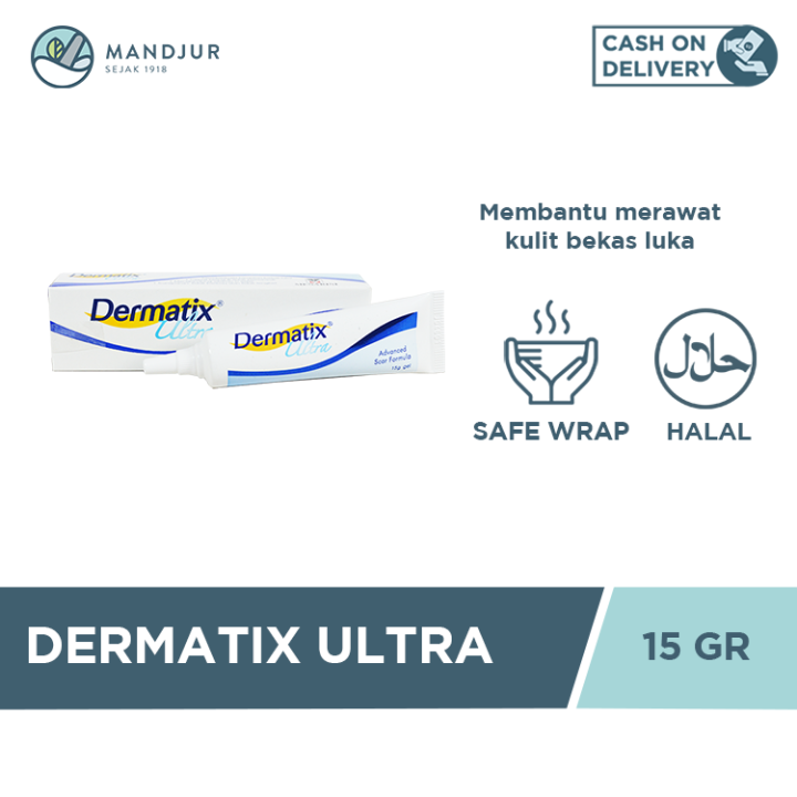 Dermatix Ultra Gel 15 Gr - Penghilang Bekas Luka dan Perawatan Keloid ...