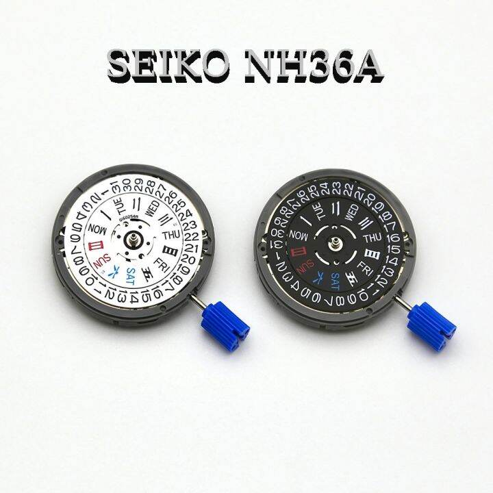Seiko NH36A High-Precision Automatic Mechanical Movement 3/3.8 Calendar ...