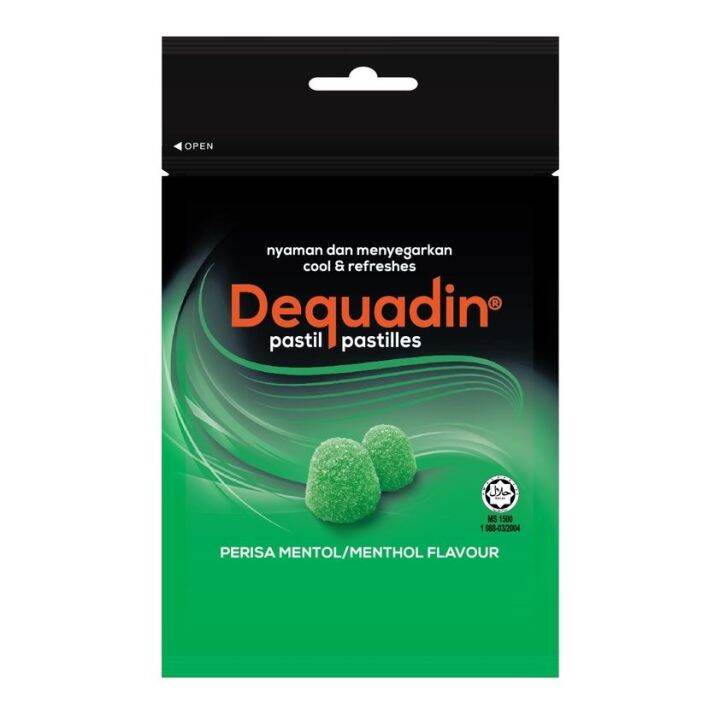 Dequadin Pastilles Menthol Flavour 20G | Lazada