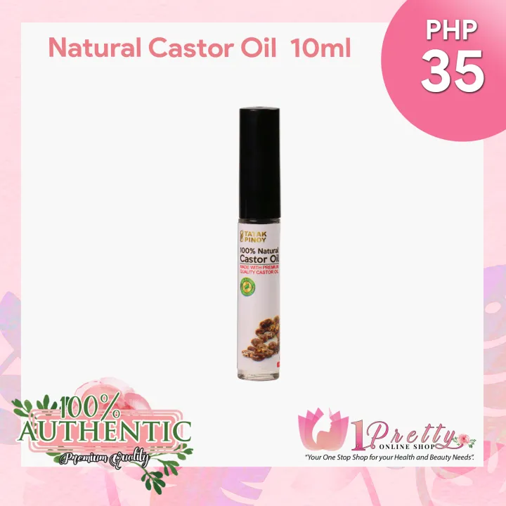 1Pretty 1pc TATAK PINOY Castor Oil Certified Organic, 100% Pure Natural ...