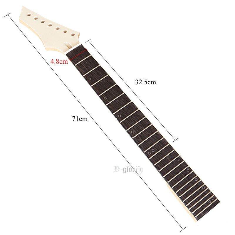 【cw】 Left hand 7 string guitar neck Canada maple electric guitar neck ...