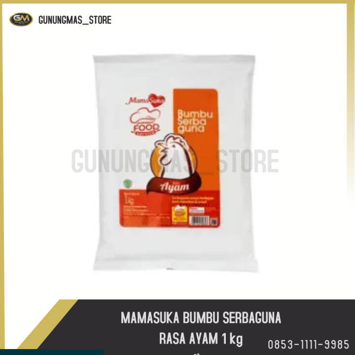 MamaSuka Bumbu Serbaguna Rasa Ayam 1 Kg | Lazada Indonesia