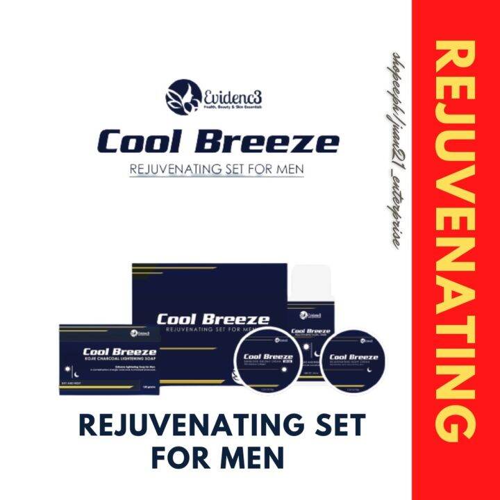 ORIGINAL Cool Breeze Rejuvenating Set For Men by Evidenc3 | Lazada PH