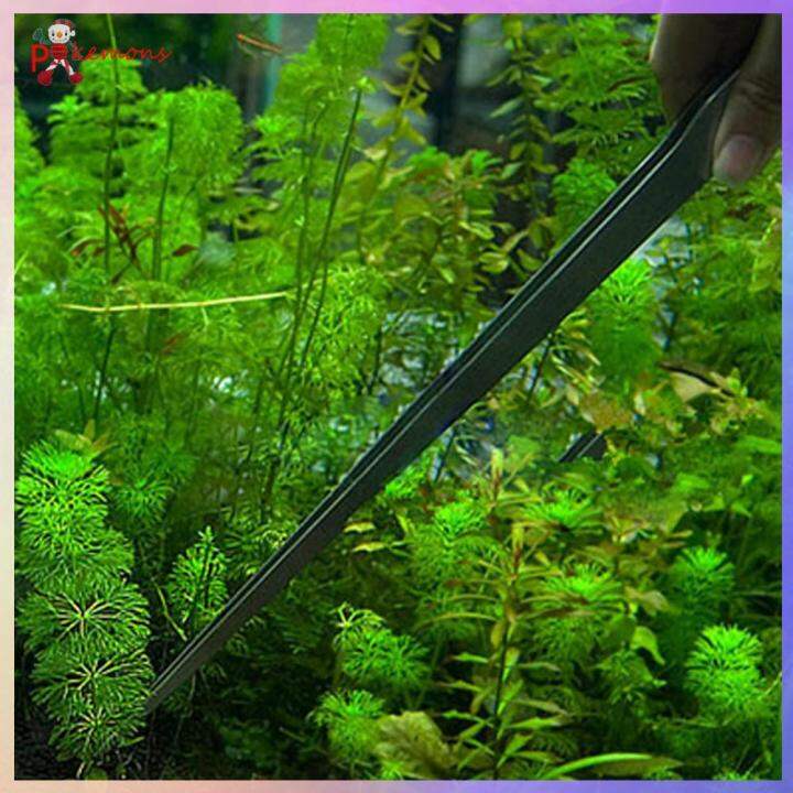 Universal 27CM Aquarium Plant Shrimp Reef Tank Straight Tweezer ...