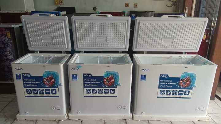 FREEZER BOX AQUA/FREEZER AQUA/ FREEZER DAGING | Lazada Indonesia