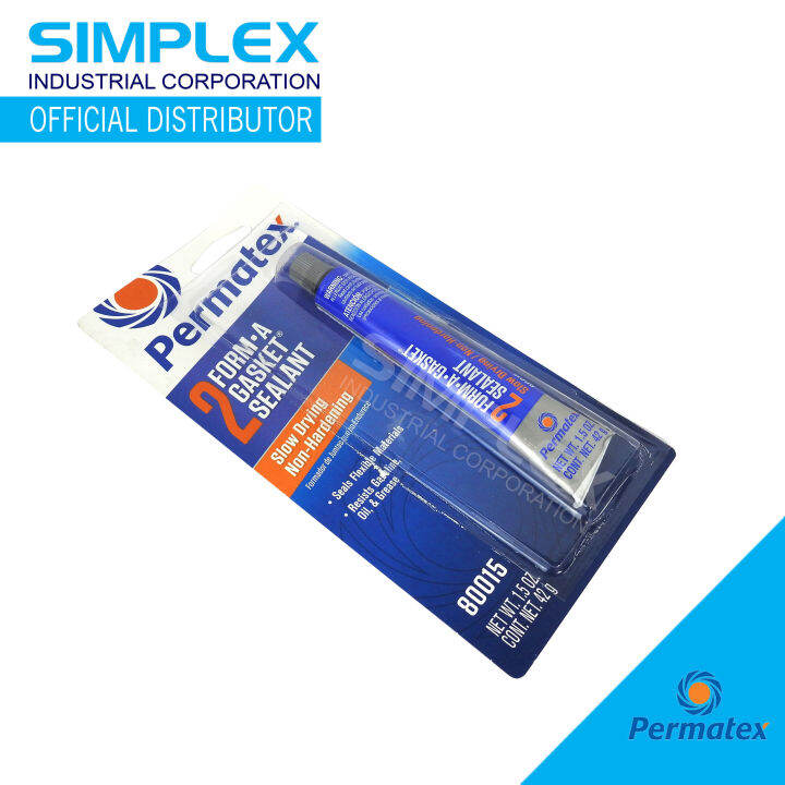 PERMATEX® FORM-A-GASKET® NO.2 SEALANT, 1.5 OZ | Lazada PH