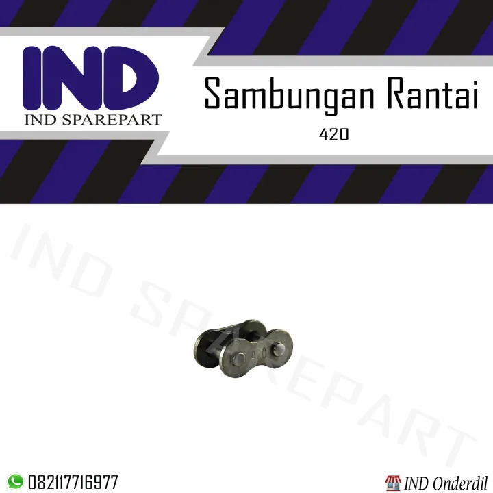 Sambungan Rantai-Rante 420 | Lazada Indonesia