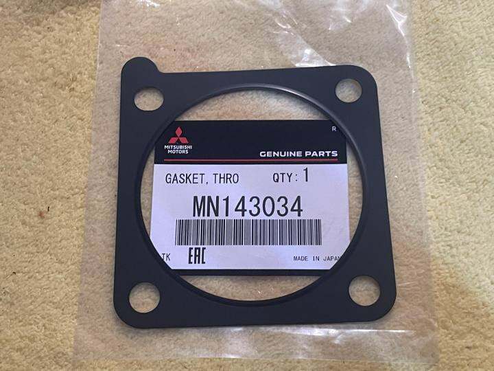 mn143034 throttle body gasket 4b11 original mitsubishi lancer evolution ...