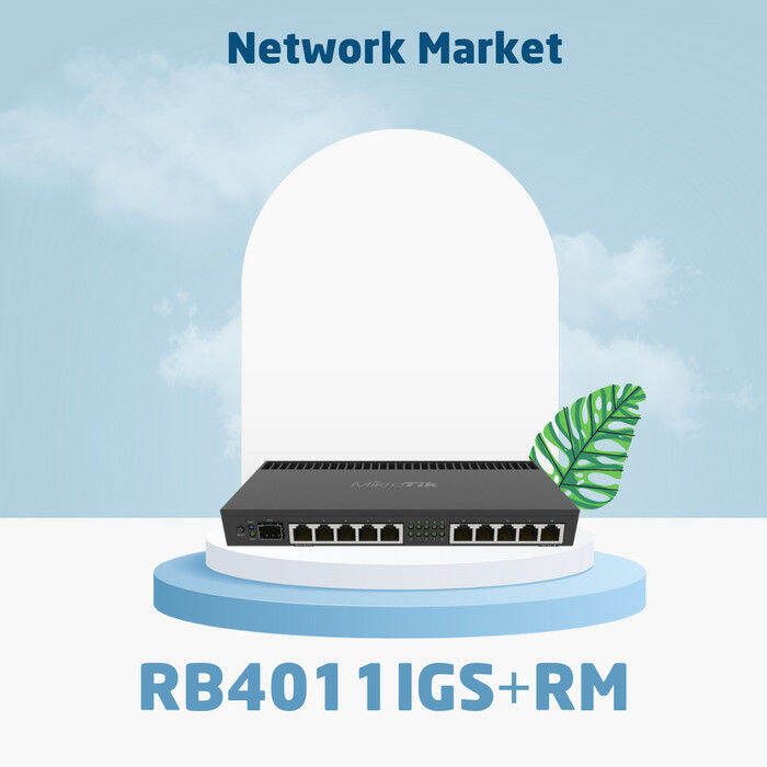 Mikrotik Router RB4011iGS+RM | Lazada Indonesia