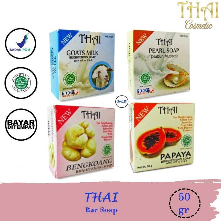 thai bar soap sabun batang 5o gr | Lazada Indonesia