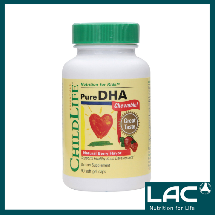 CHILDLIFE Pure DHA Berry Flavor (90 softgels) (Best by: October 2024) | Lazada PH