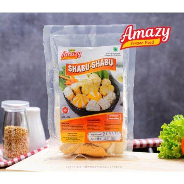 Amazy Shabu Shabu Frozen Food isi 200 gr | Lazada Indonesia