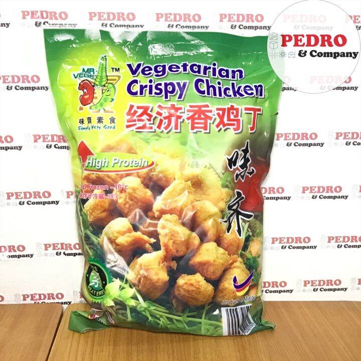 FROZEN Mr vege vegetarian crispy chicken 990 gram - meatless protein ...