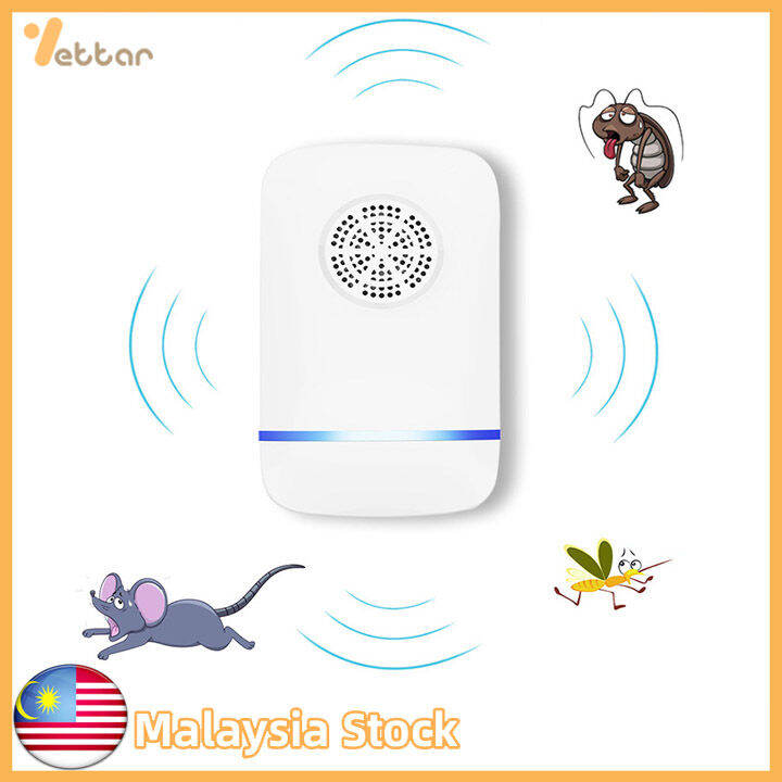 Electric Ultrasonic Insect Repellent Portable Mosquito Mouse Cockroach ...