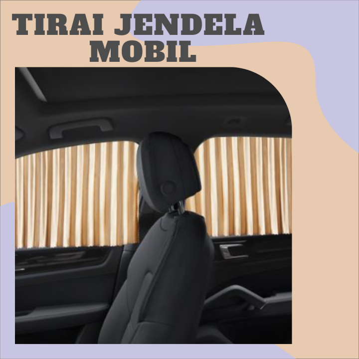 Tirai Jendela Mobil 4 Set (Untuk bagian Depan dan Tengah) | Lazada ...
