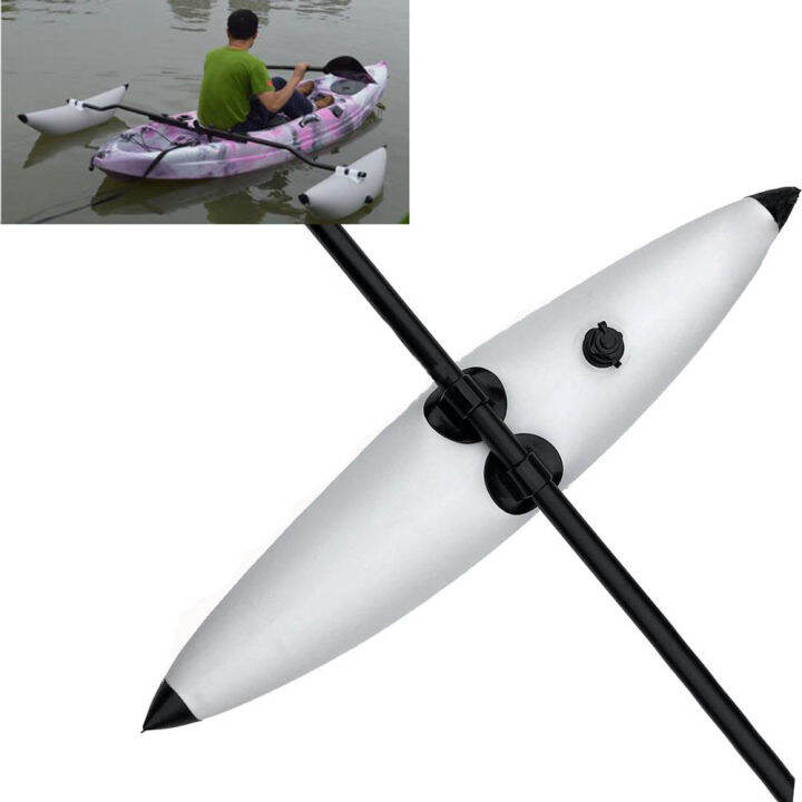 Free shipping Kayak Canoe Outriggers Stabilizers Buoat Inflatable PVC ...