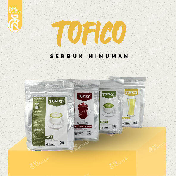 TOFICO MINUMAN SERBU 1000 GRAM RASA MATCHA, REDVELVET, GREENT, BANANA ...
