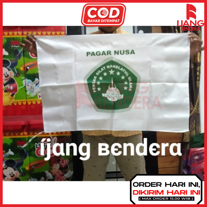 BENDERA PAGAR NUSA PUTIH 85X55 CM | Lazada Indonesia