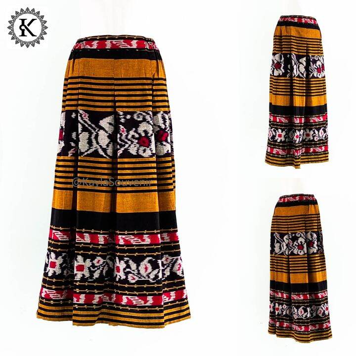 Rok Tenun Rempel / Rok Panjang Tenun - Kayla Souvenir | Lazada Indonesia