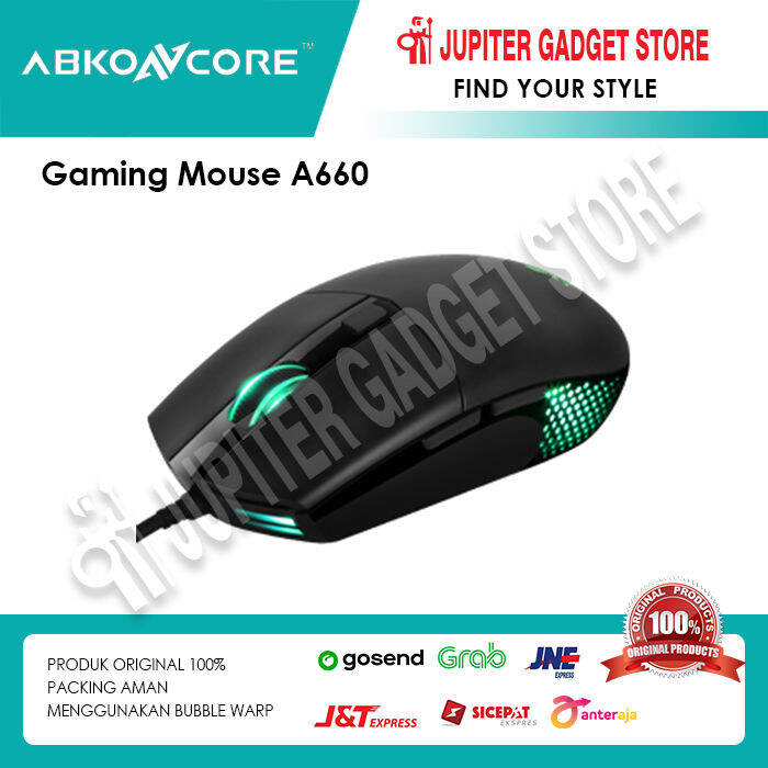 AbkoNCore A660 Gaming Mouse - ORIGINAL | Lazada Indonesia