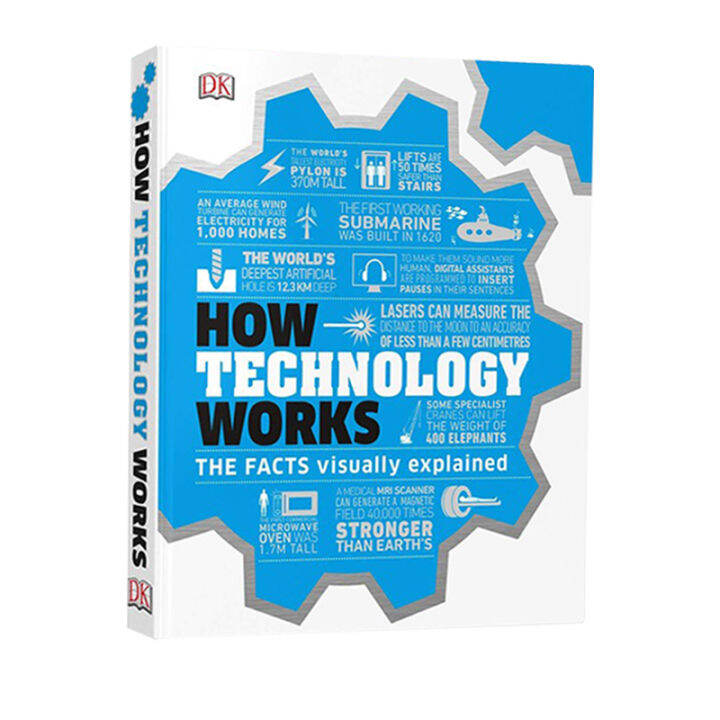 DK visual graphic encyclopedia English original how technology works ...