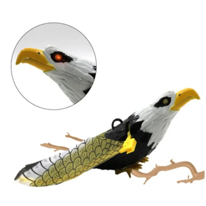 Novelty Funny Toys Electric Hanging Flying Line Eagle Toy Home Garden ...