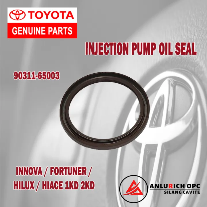 Genuine Injection Pump Oil Seal Toyota Innova/Fortuner/Hilux/Hiace 1KD ...