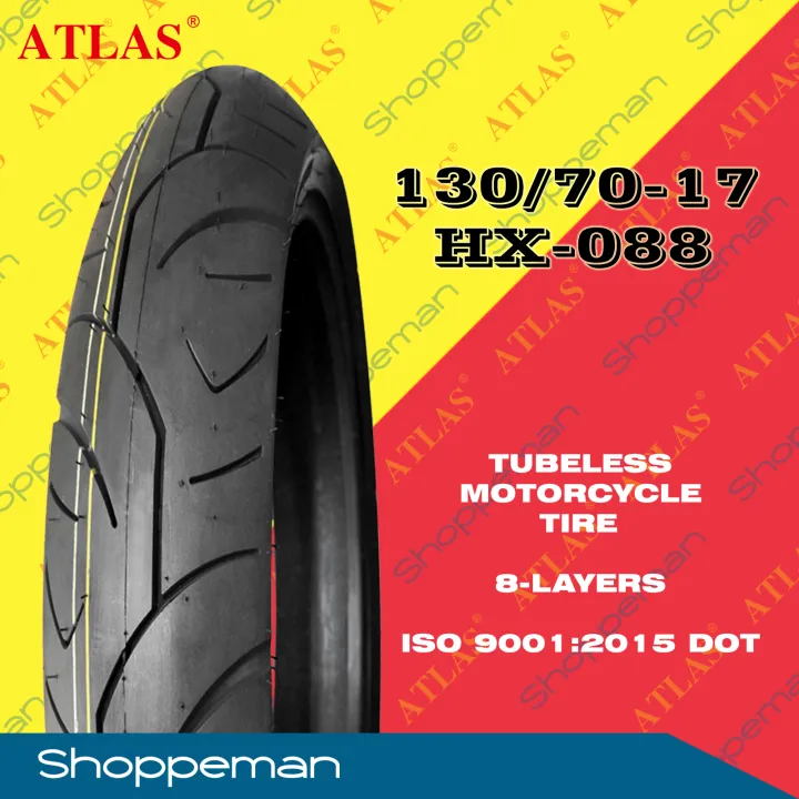 ATLAS MOTORCYCLE TIRES - SIZE 17 130/70-17 | Lazada PH