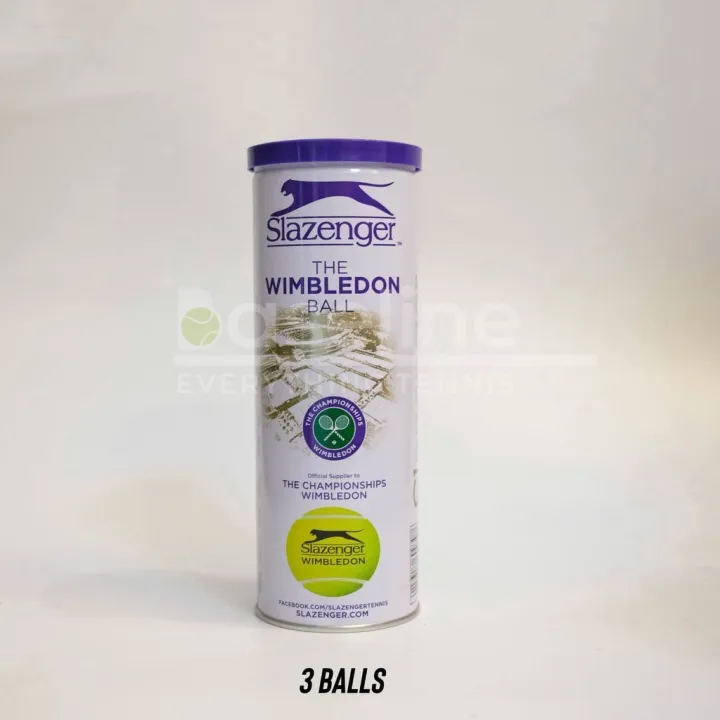 Slazenger Tennis Ball - The Official Wimbledon Tennis BallGjw | Lazada PH