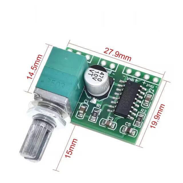 PAM8403 mini 5V digital amplifier board with switch potentiometer can be USB powered | Lazada PH