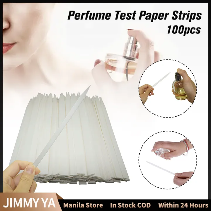 100 Strips 133*8mm Aromatherapy Fragrance Perfume Testing Strip ...
