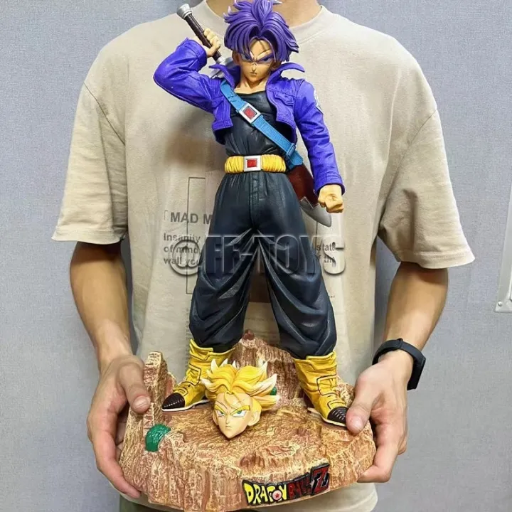 50CM Dragon Ball Future Trunks Figure Super Trunks Figurine PVC Action ...