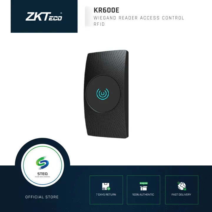 STEQ ZKTeco KR600E Wiegand Reader ACCESS CONTROL RFID | Lazada PH