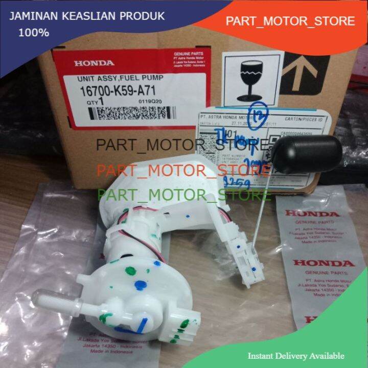 FUEL PUMP POMPA BENSIN INJEKSI K59 VARIO 150 ESP NEW LED ORIGINAL ORI ...