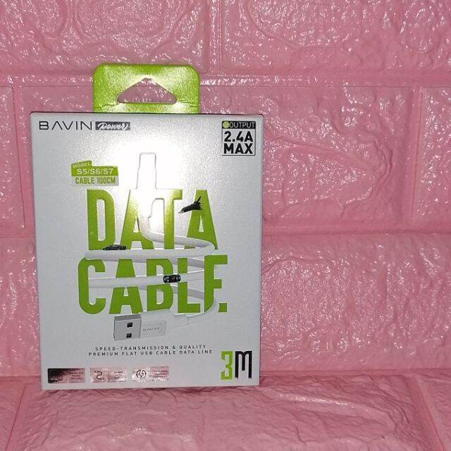 BAVIN USB CABLE 3M FOR ANDROID/V8 | Lazada PH
