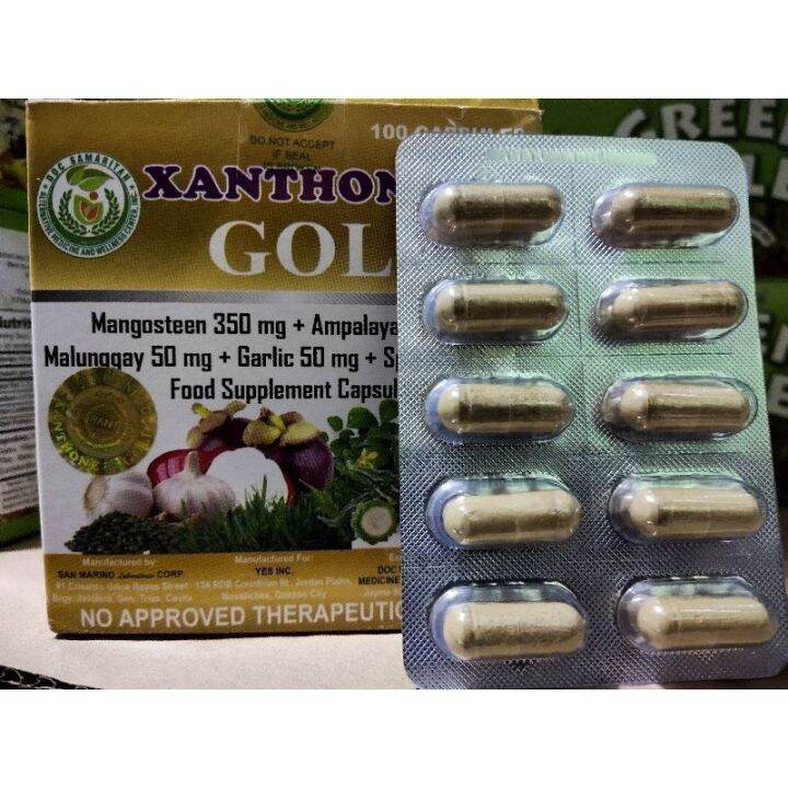 XANTHONE PLUS GOLD 10 CAPSULE | Lazada PH