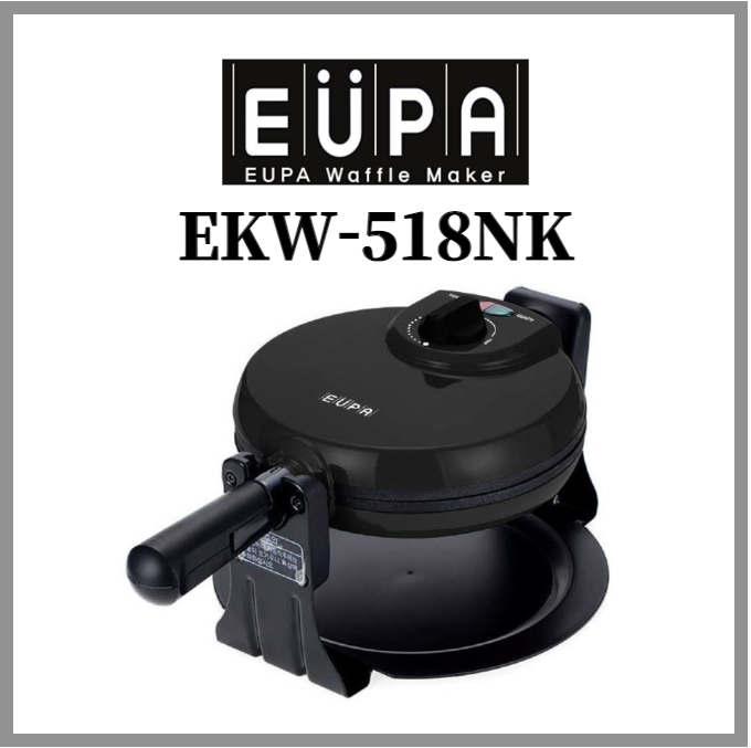 Eupa Waffle Maker EKW-518NK 180˚ swivel handle Non-stick coating 220V NEW | Lazada PH