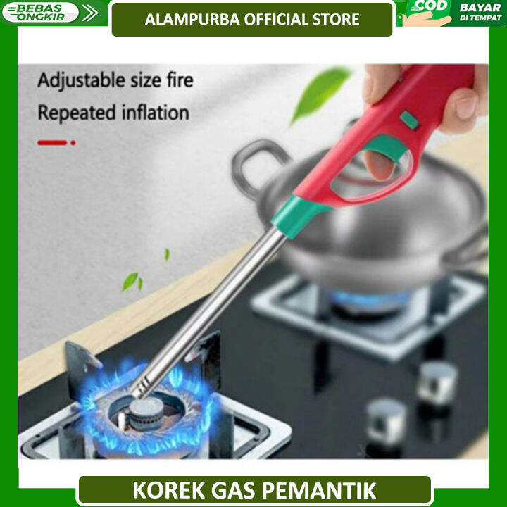 PEMATIK API KOMPOR GAS KOREK API GAS PEMANTIK API GAS LIGHTER GAS ...