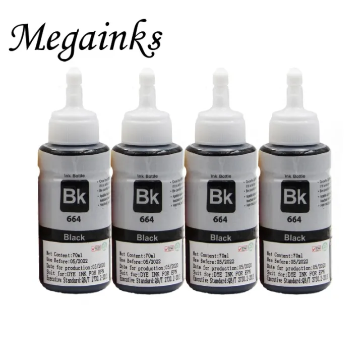 Refill 664 dye ink For Epson Eco L100 L110 L120 L210 L310 L355 L360 ...