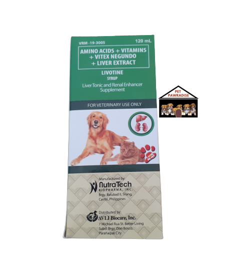 Livotine Syrup for Pets, 120mL | Lazada PH