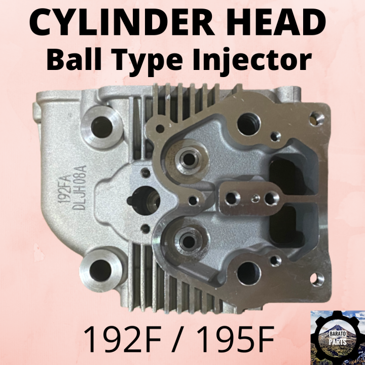 Cylinder Head (Ball Type Injector) 192F / 195F for Single Piston Air ...