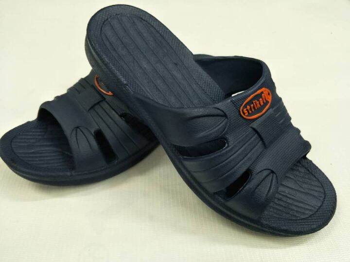 Selipar getah perempuan /Rubber lady slipper #Blue | Lazada