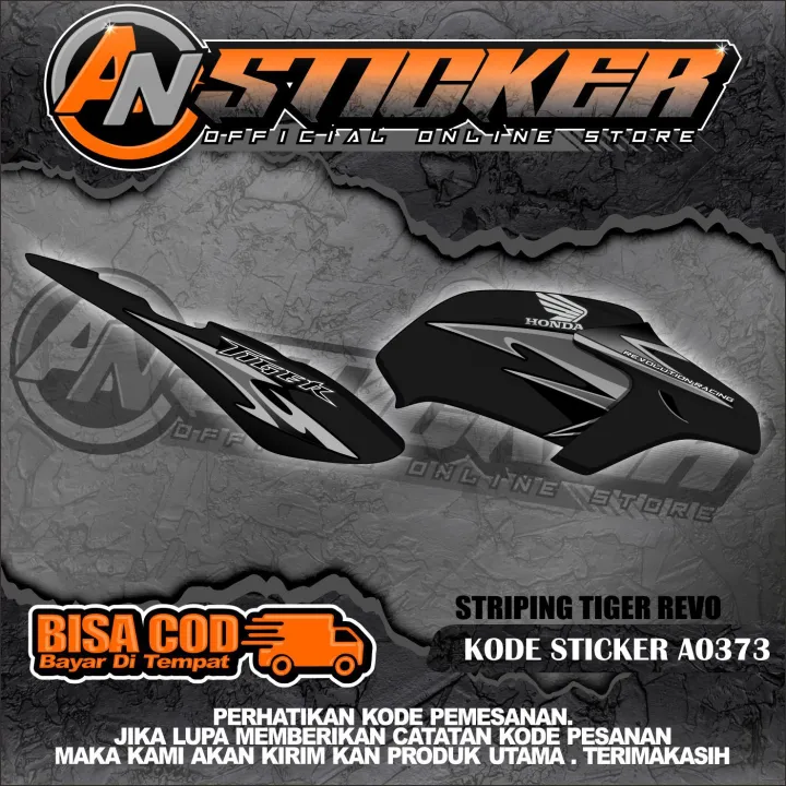 STRIPING TIREV TIGER REVO VARIASI COLOUR SUDAH LAMINASI | Lazada Indonesia
