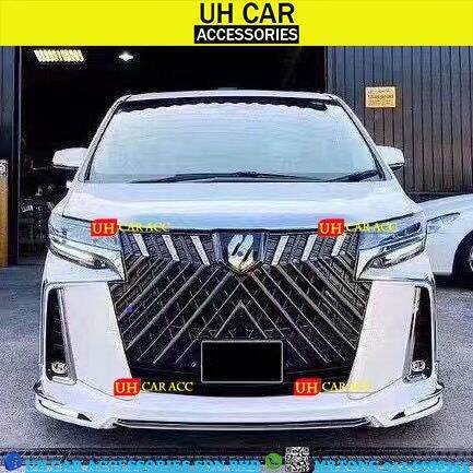 TOYOTA ALPHARD 2018-2022 WALD V1 ABS FRONT GRILL | Lazada