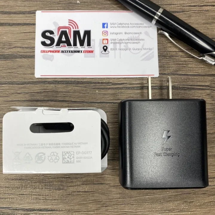 Sam sung 45W USB-C Super Fast Charging Wall Charger | Lazada PH