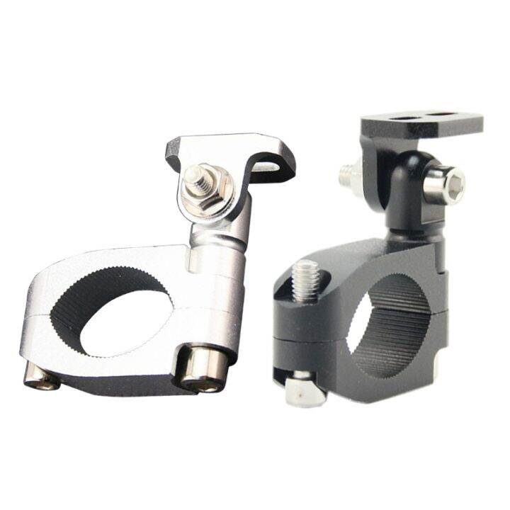 Mounting Bracket Kit LED Motorcycle Light Horizontal Bar Tube Clamp ...