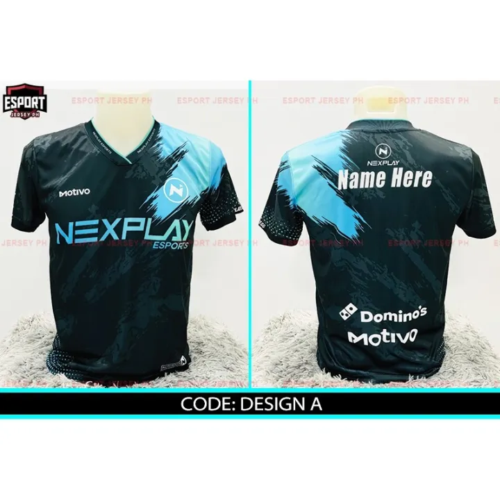 ☢ NXP EVOS NEXPLAY ESPORT JERSEY MPLS8 FREE PERSONALIZE NAME | Lazada PH