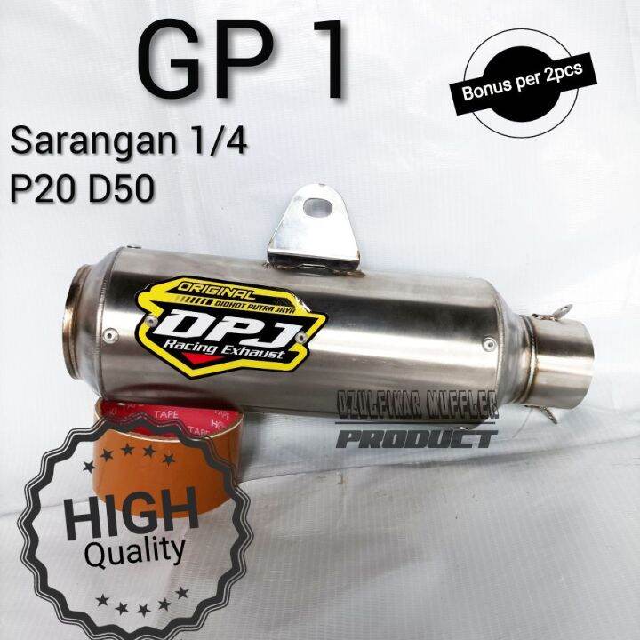 selincer kenalpot DPJ GP1 DM50MM | Lazada Indonesia